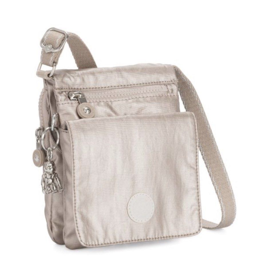 Kipling New ELDORADO Crossbody bag Metallic Glow, Women's Fashion, Bags ...