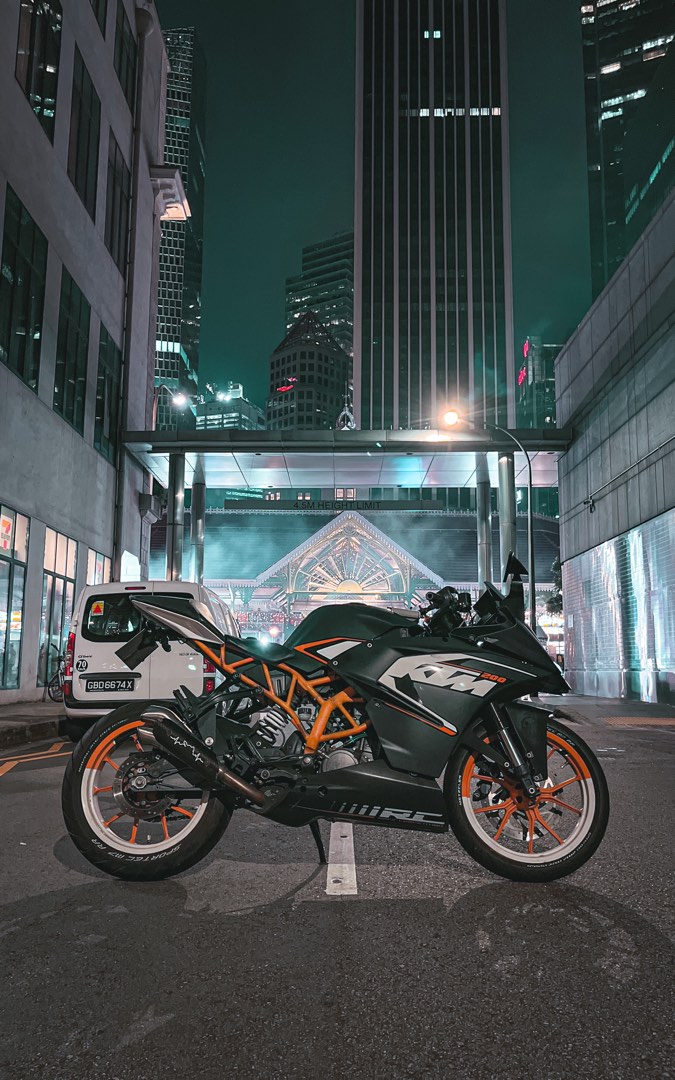 KTM RC 200, Motorcycles, Motorcycles for Sale, Class 2B on Carousell