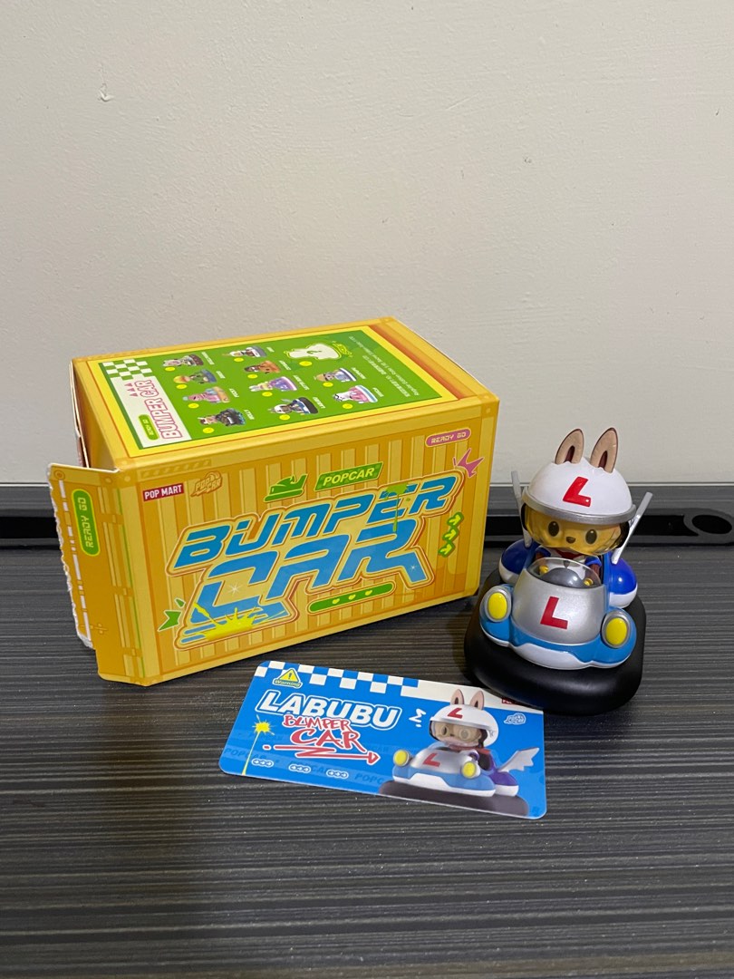 LaBuBu Bumper Car (Pop-Mart), Hobbies & Toys, Toys & Games on Carousell