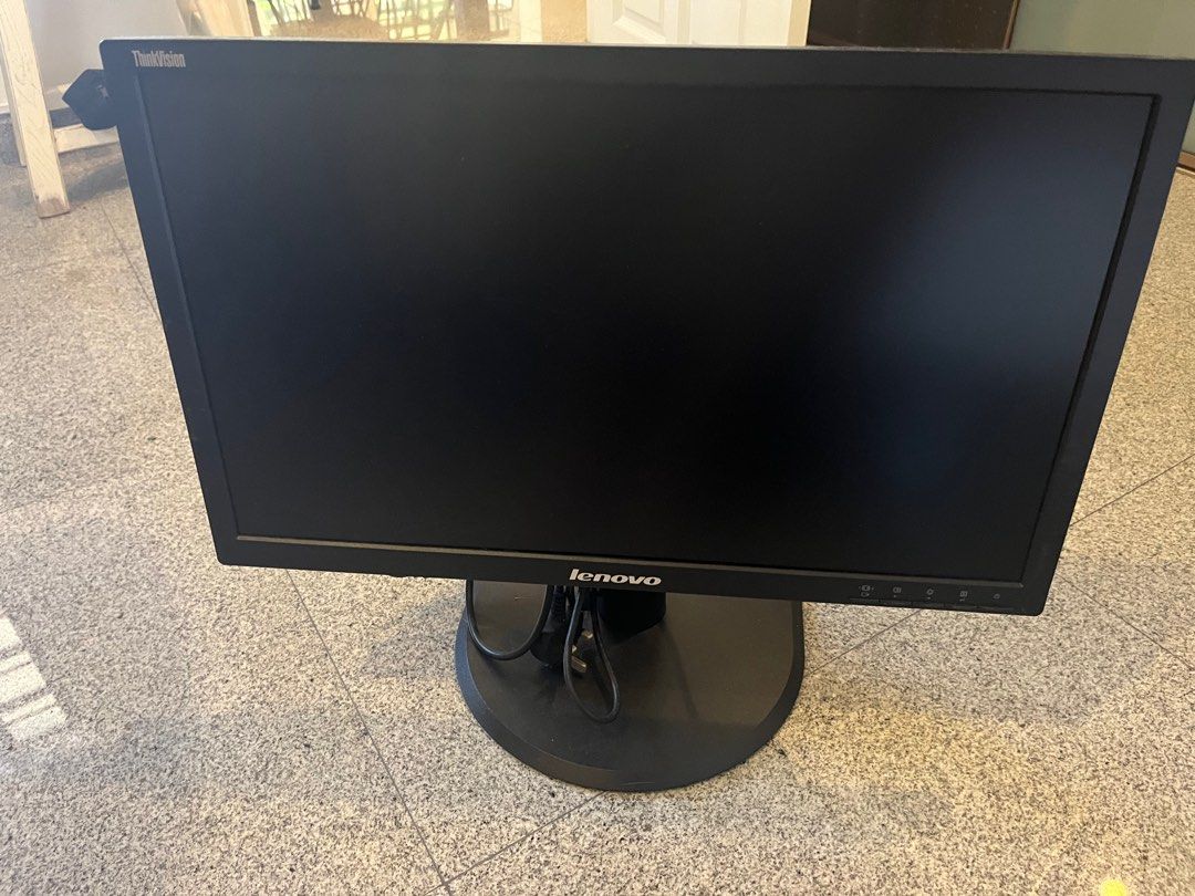 Lenovo Thinkvision 58cm diagonal monitor, Computers & Tech, Parts ...