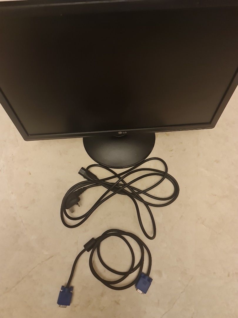 Lg flatron 22" screen vga, Computers & Tech, Parts & Accessories ...