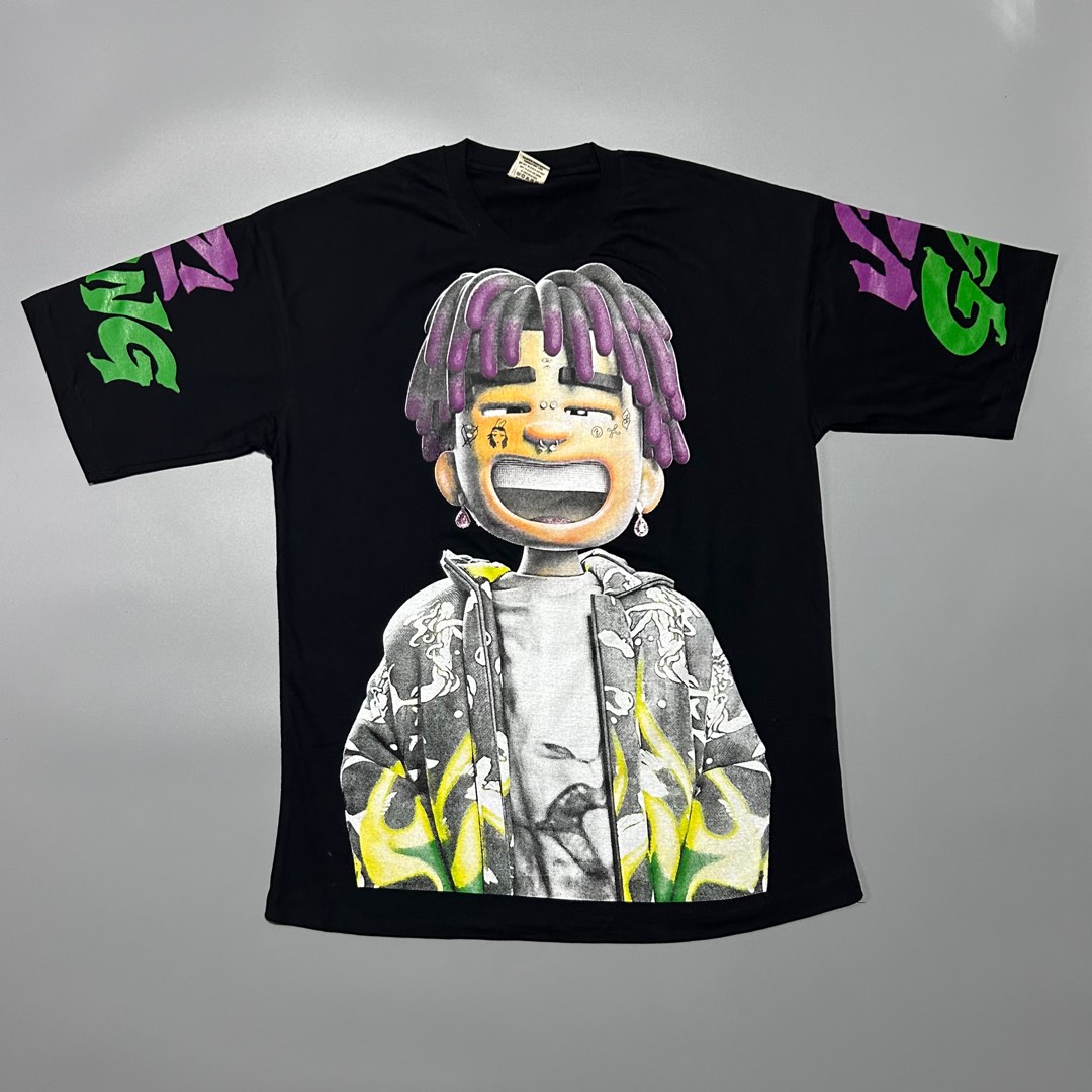 LIL UZI VERT AOP THAI BOOTLEG, Men's Fashion, Tops & Sets, Tshirts ...