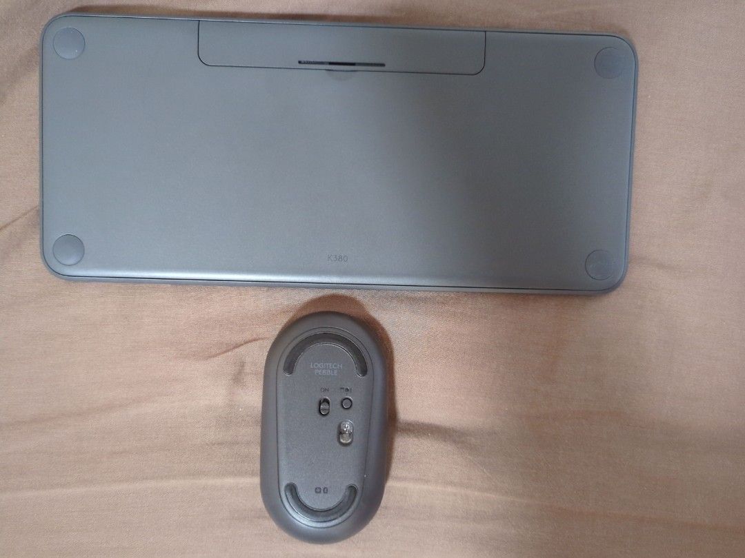 Logitech Keyboard K380 + Mouse Pebble, 電腦＆科技, 電腦周邊及配件, 電腦鍵盤及相關產品 ...