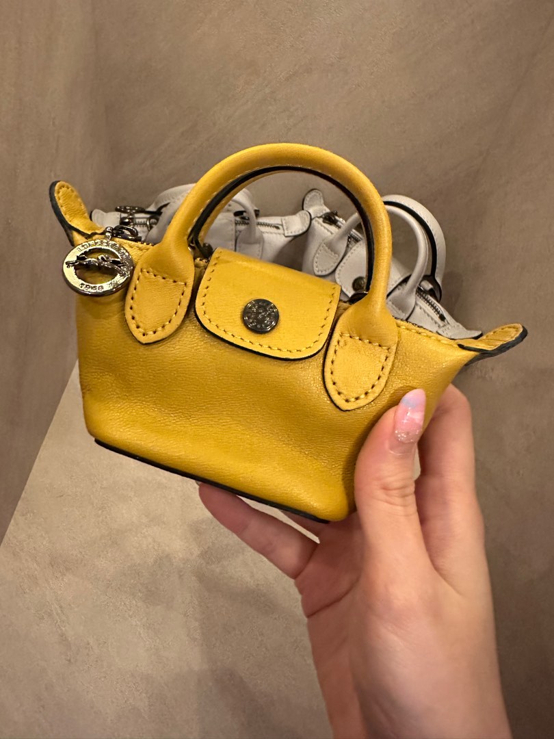 Longchamp Mini Le Pliage Cuir Crossbody - Honey, Luxury, Bags & Wallets ...