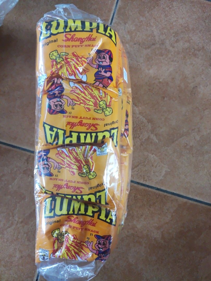 Lumpia Shanghai Cheese Corn Puff Snack (Junkfood/Chichirya) on Carousell