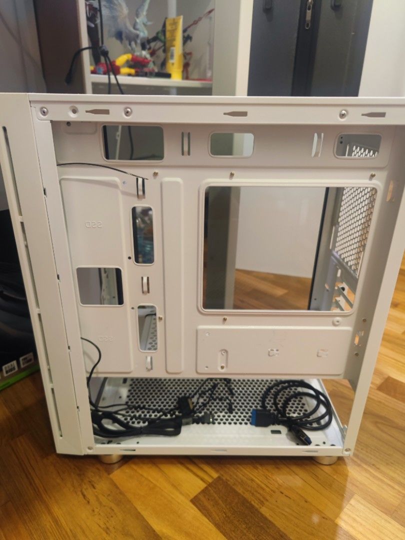 PCCOOLER MATX ITX white pc gaming case, Computers & Tech, Parts ...