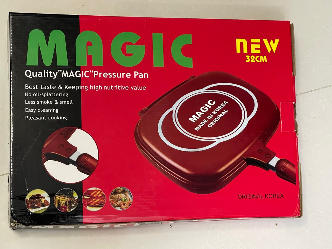 Magic Pressure Pan 32cm (BNIB), Furniture & Home Living, Kitchenware ...