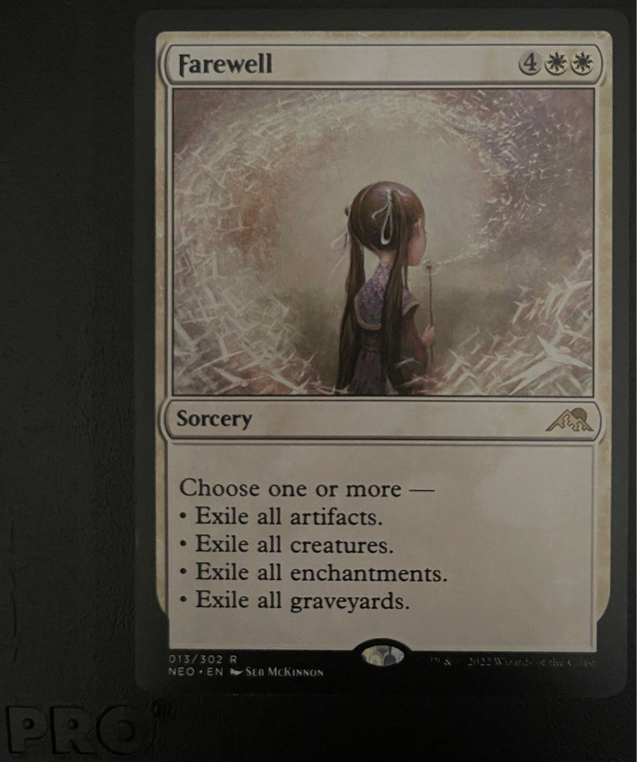Magic The Gathering - Farewell, Hobbies & Toys, Toys & Games on Carousell