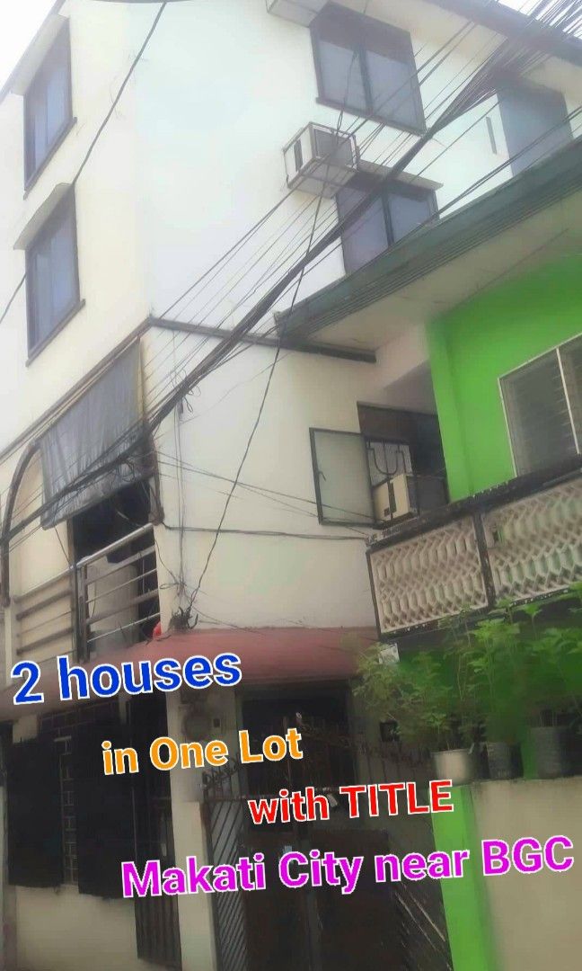 Makati UPDATED near BGC "2 Houses in One Lot" for SALE - House & Lot ...