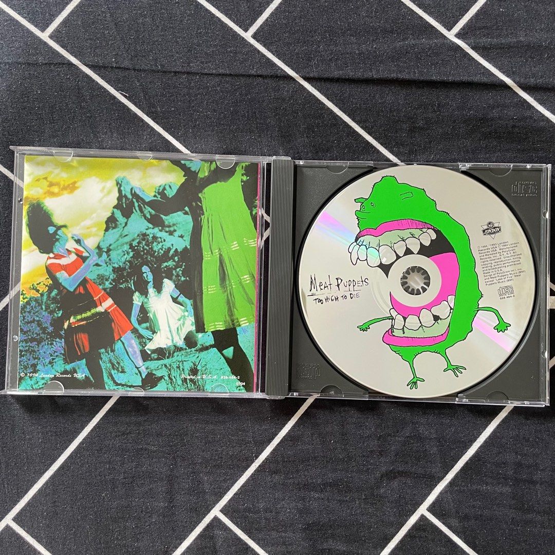 Meat Puppets - Too High to Die (1994) CD Album, Hobbies & Toys, Music ...
