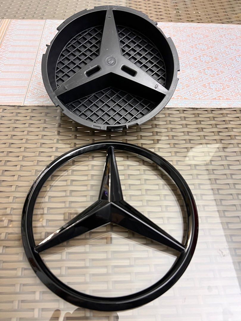 Mercedes Front Grille Emblem, Car Accessories, Accessories on Carousell