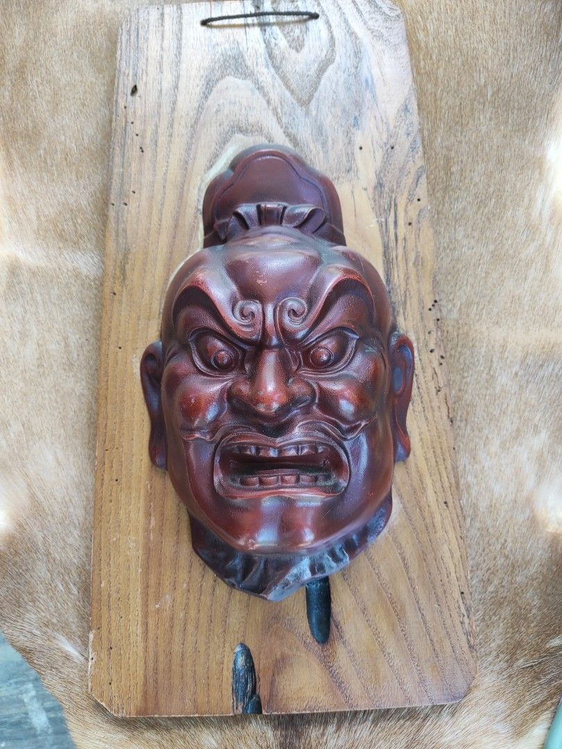 Metal Agyo Mask, Hobbies & Toys, Memorabilia & Collectibles, Vintage ...