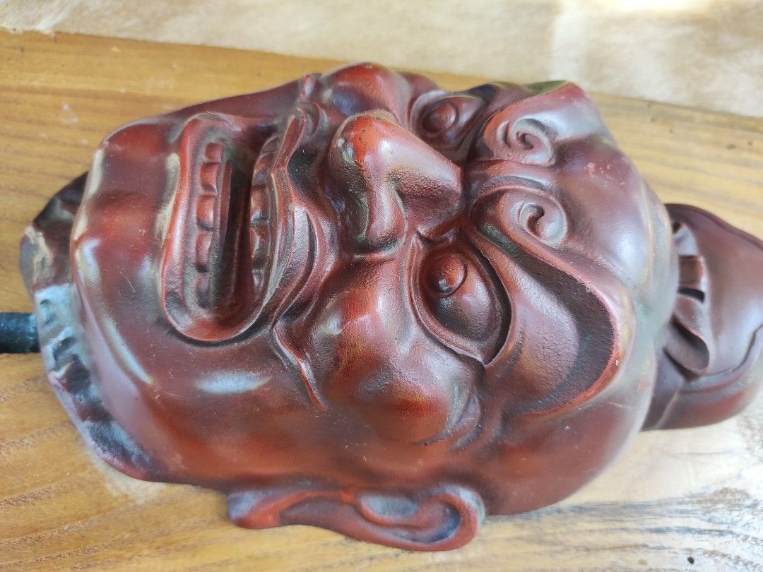 Metal Agyo Mask, Hobbies & Toys, Memorabilia & Collectibles, Vintage ...
