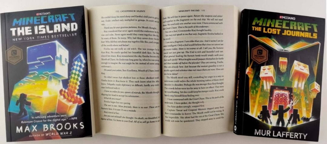 Minecraft 8 Books Voyage/Dungeons/Rise/ The Shipwreck/The Crash/ The ...