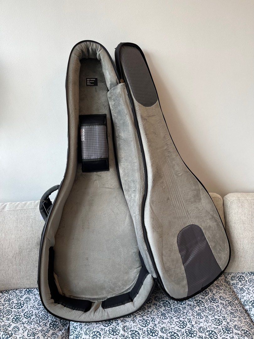 MONO Classic Dual Semi-Hollow/Electric Guitar Case, Black, Hobbies & Toys, Music & Media, Music ...