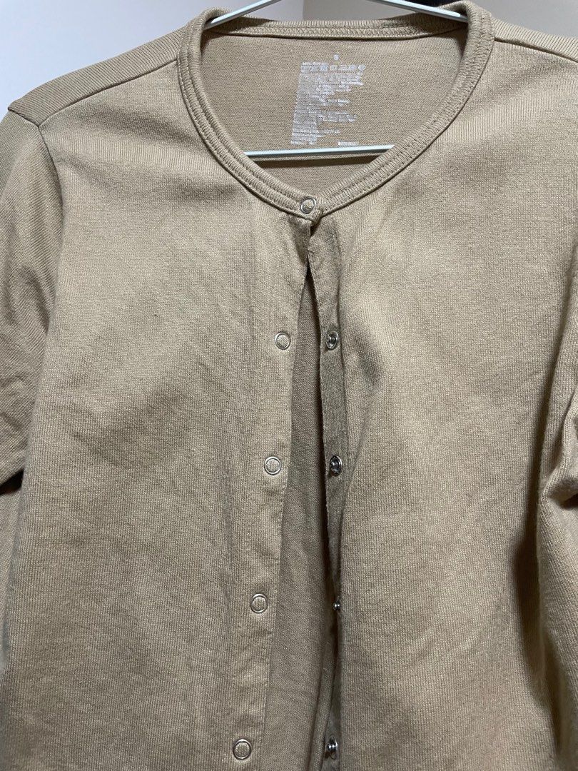 Muji Cardigan, Women's Fashion, Coats, Jackets and Outerwear on Carousell