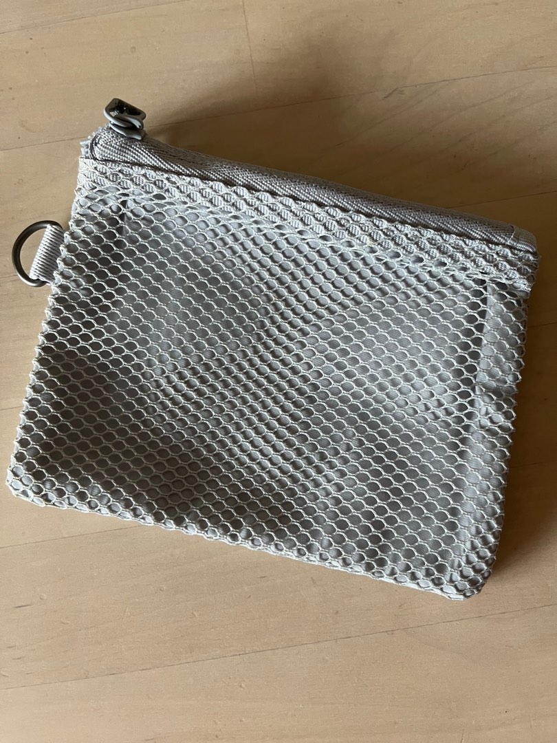 Muji Pouch (Grey), Women's Fashion, Bags & Wallets, Purses & Pouches on ...