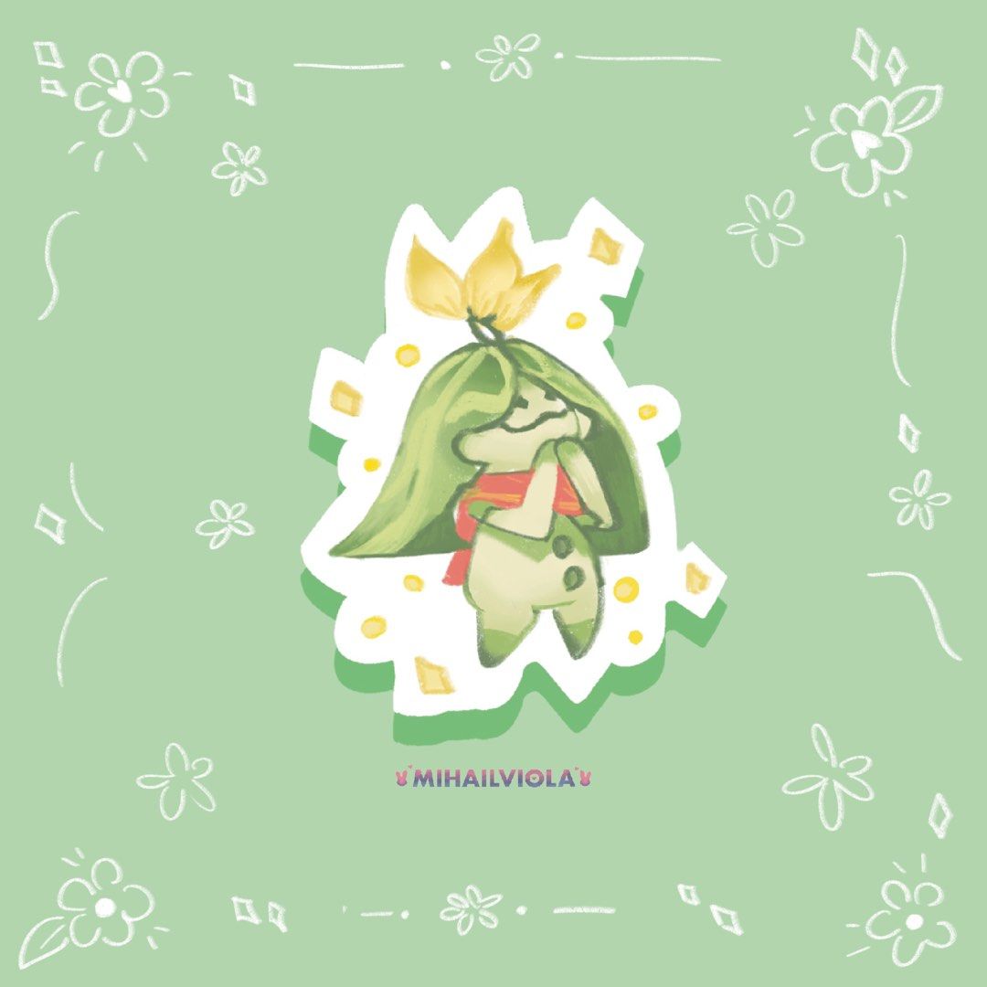 Nahida Genshin Impact Waterproof Vinyl Sticker Pack, Hobbies & Toys ...