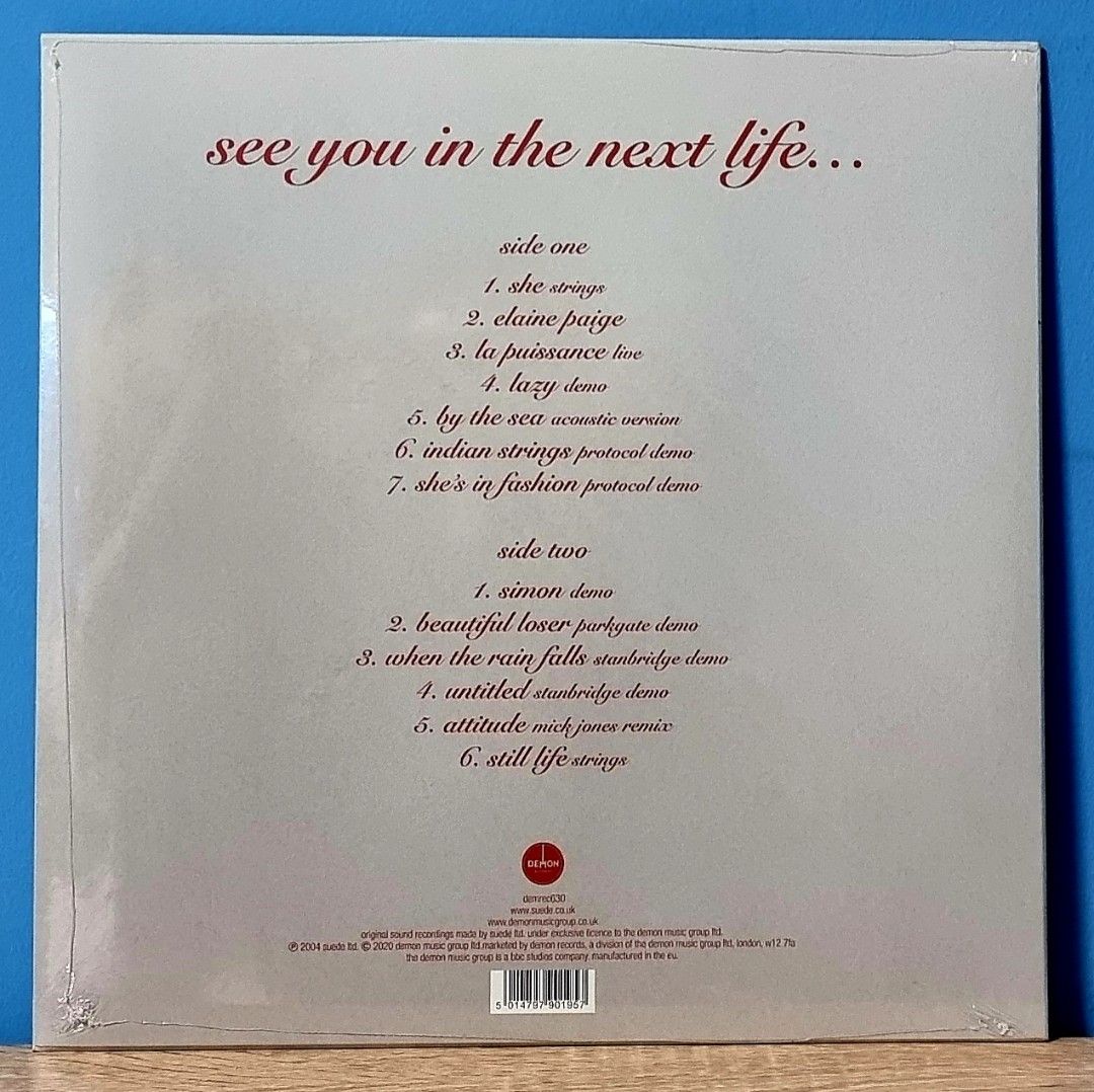 NEW LP : Suede - See You In The Next Life... (Limited Edition Red Vinyl ...
