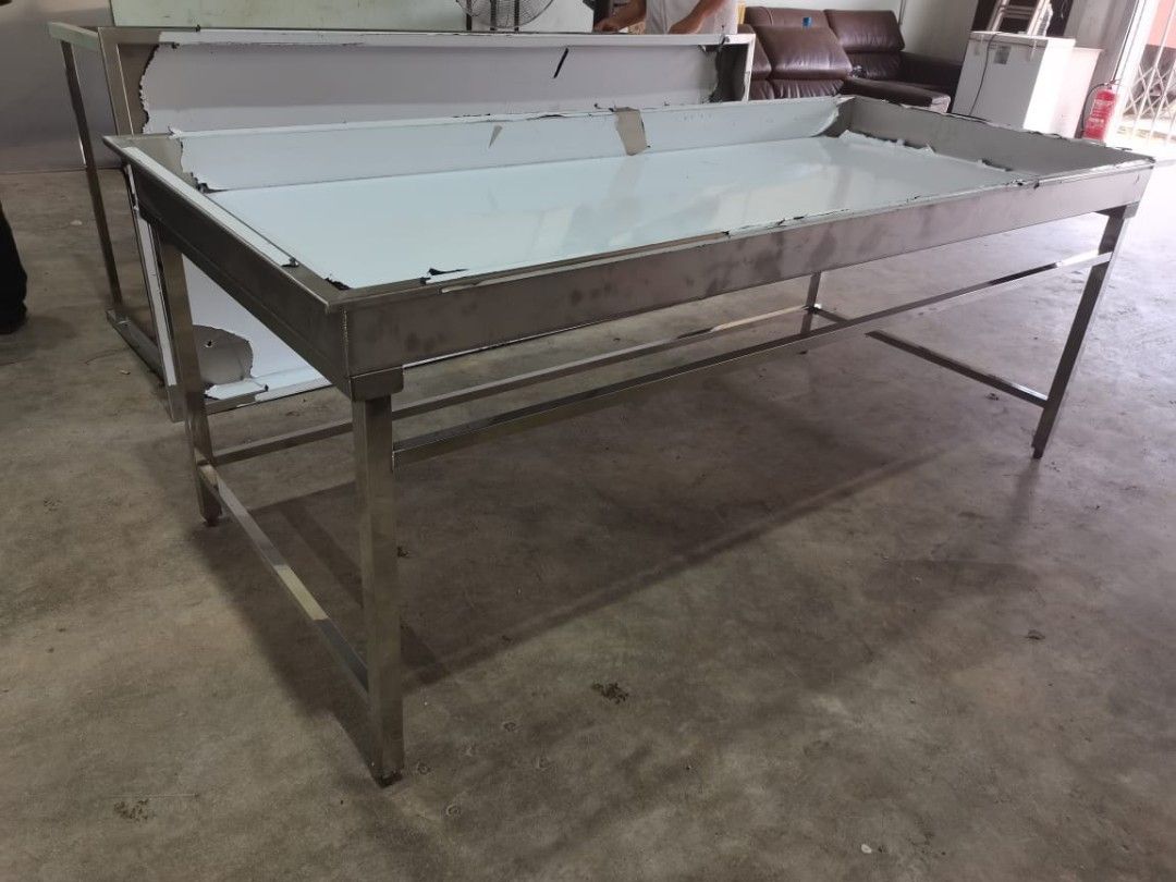 NEW STAINLESS STEEL DISPLAY MINIMART SEAFOOD FISH VEGETABLE SORTING ...