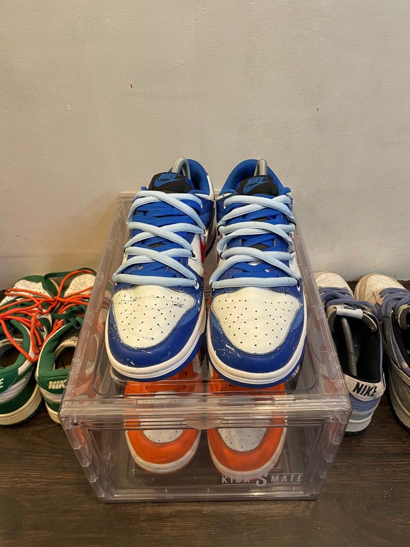 Nike Dunk Low Hyper Cobalt Pepsi Custom on Carousell