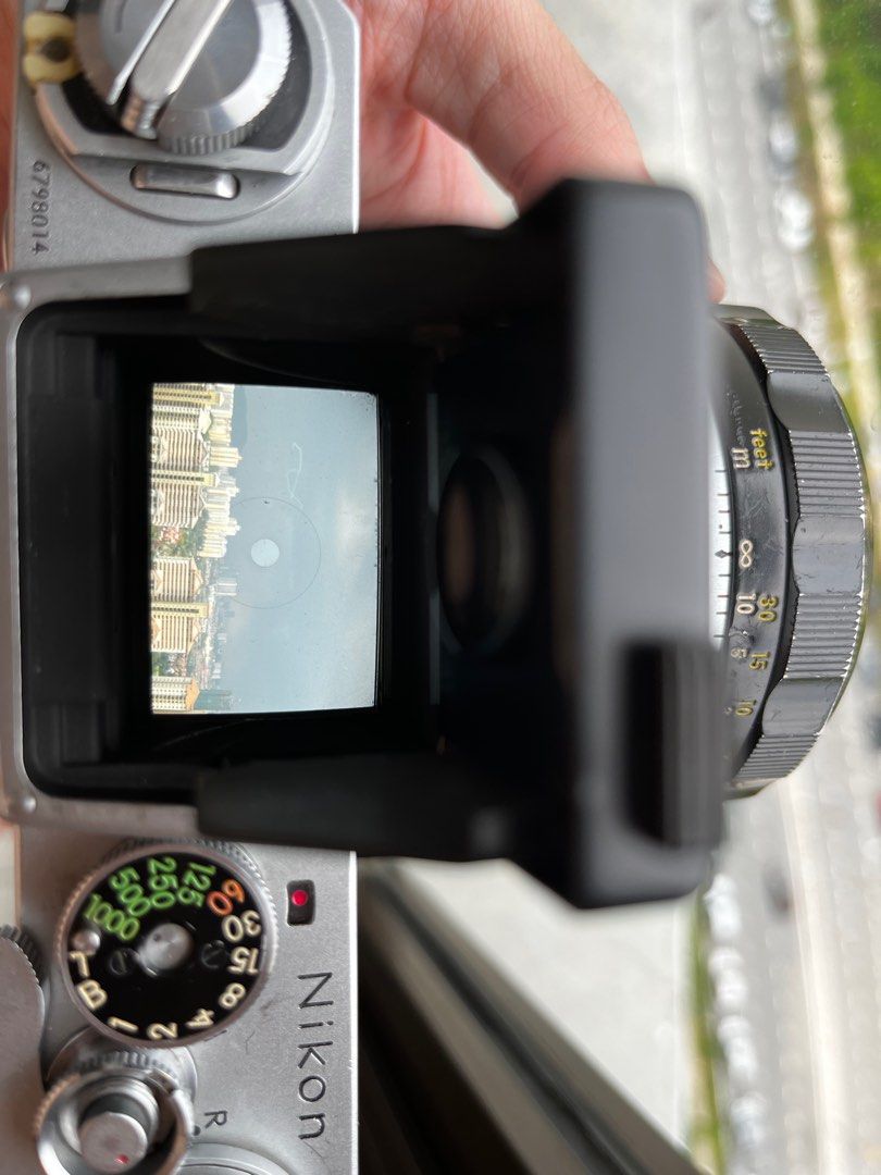 Rare Nikon F: 1959 Ancestor of all SLR + Super Quick Lens F1.2 ...