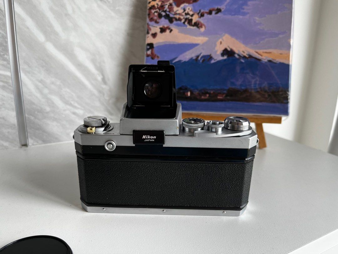 Rare Nikon F: 1959 Ancestor of all SLR + Super Quick Lens F1.2 ...