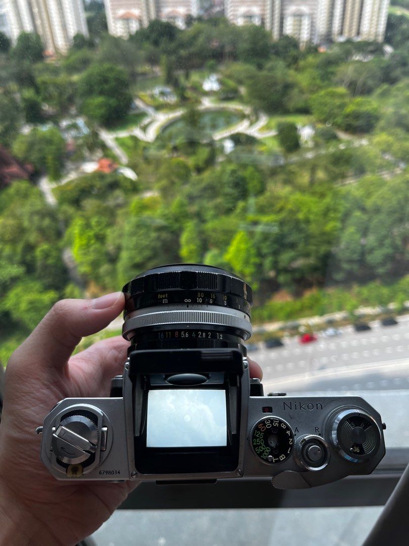 Rare Nikon F: 1959 Ancestor of all SLR + Super Quick Lens F1.2 ...