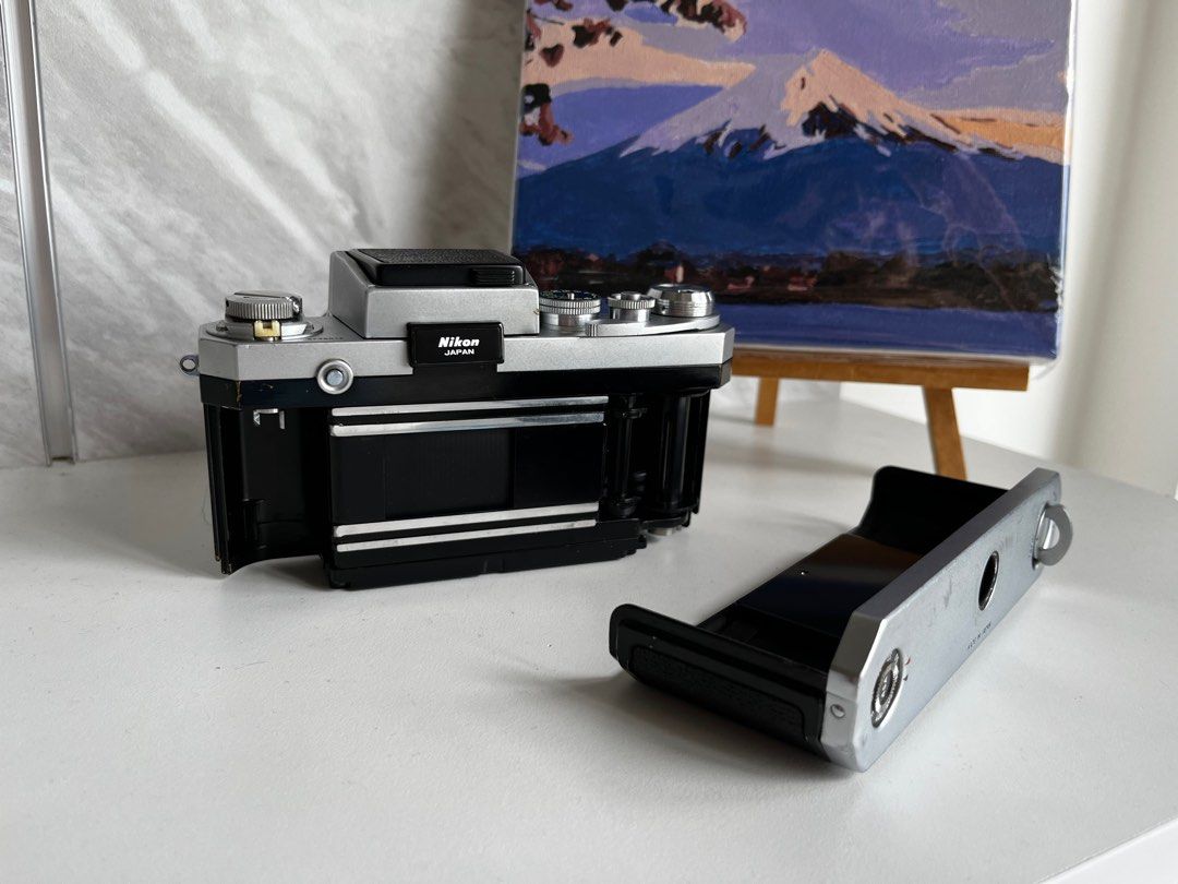 Rare Nikon F: 1959 Ancestor of all SLR + Super Quick Lens F1.2 ...