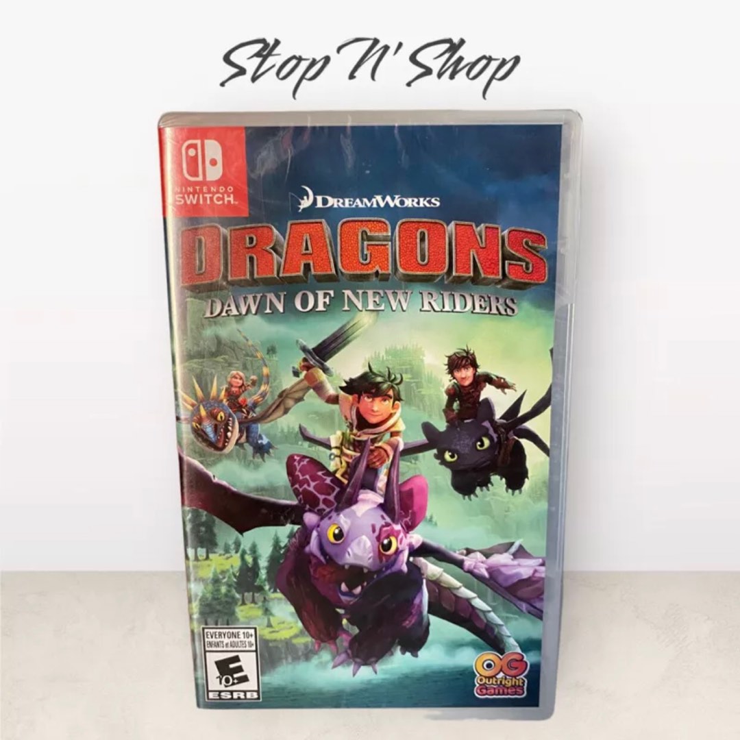 Nintendo Switch Dragons Dawn of New Riders (US), Video Gaming, Video ...