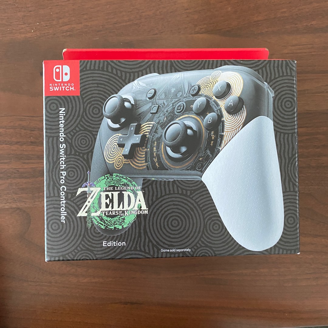 Nintendo Switch Pro Controller Zelda: Tears of the Kingdom, Video ...