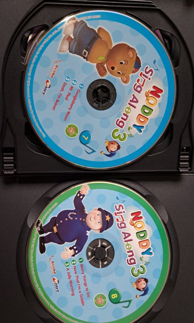 NODDY sing along, 興趣及遊戲, 音樂、樂器 & 配件, 音樂與媒體 - CD 及 DVD - Carousell
