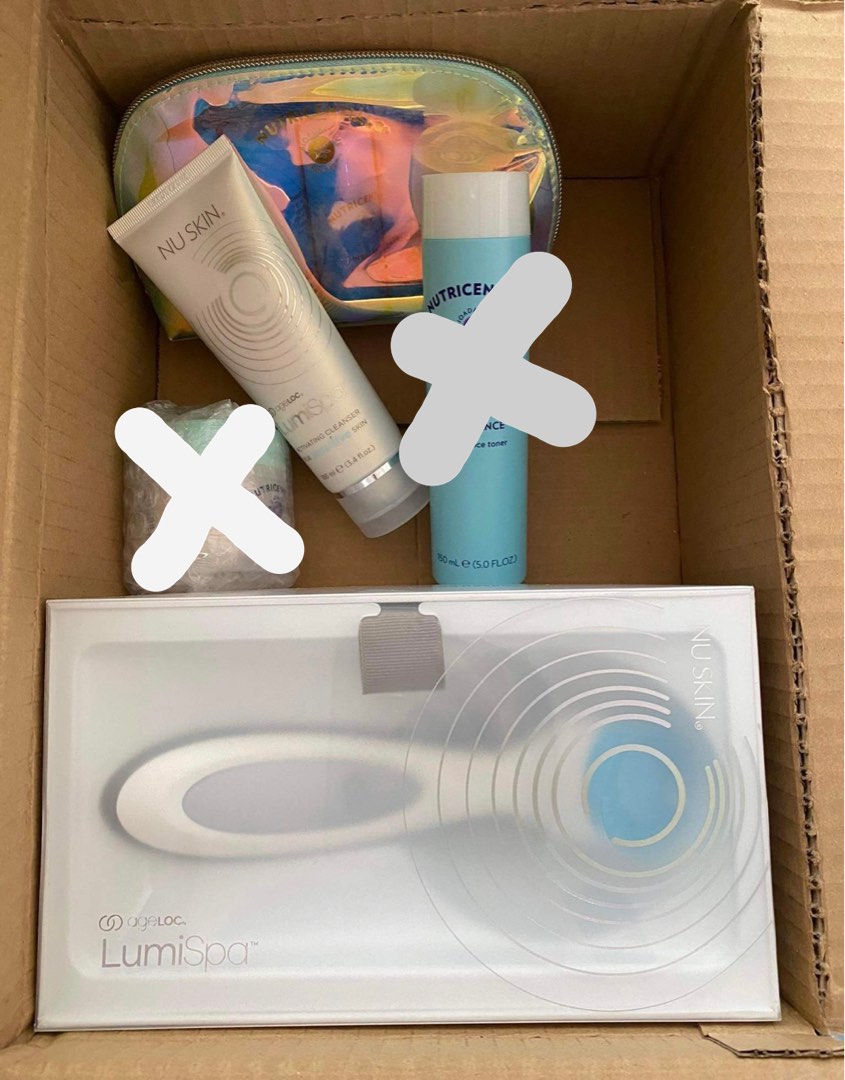 Nu Skin Lumispa Set for Sensitive Skin, Beauty & Personal Care, Face ...
