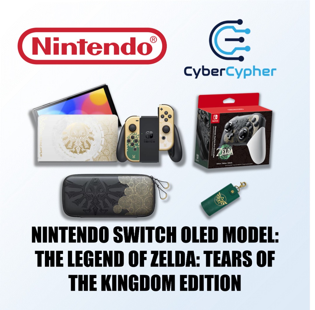 [OFFICIAL RESELLER] Nintendo Switch OLED Model: The Legend of Zelda ...