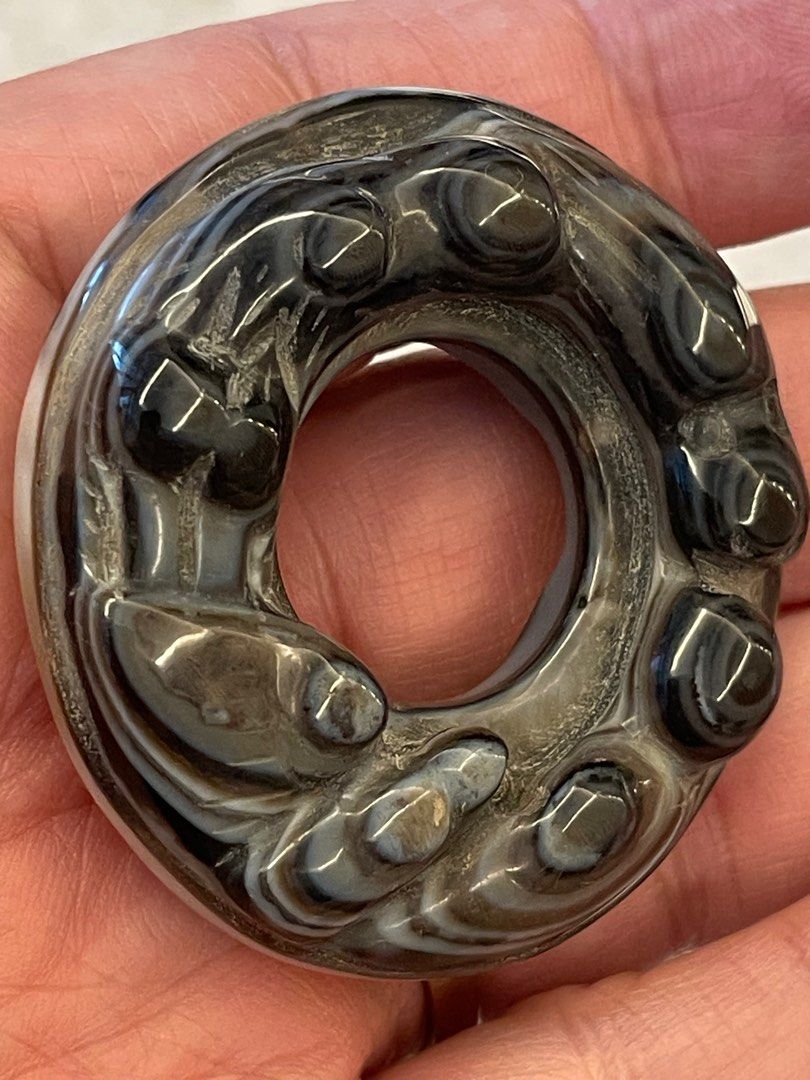Old dzi natural stone carving, Furniture & Home Living, Home Decor ...