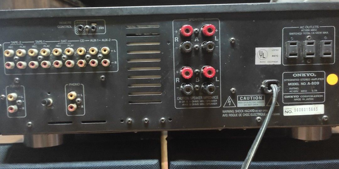 Onkyo Integra RI, Audio, Soundbars, Speakers & Amplifiers on Carousell