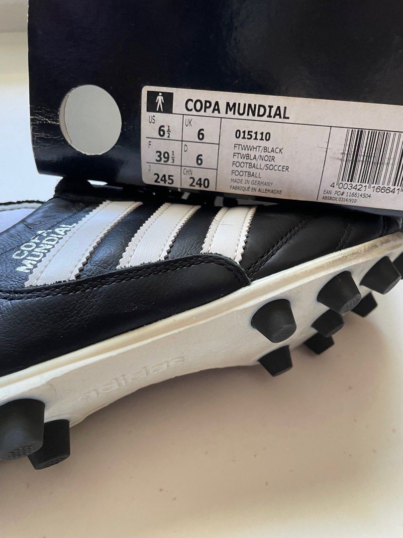 Original Adidas Copa Mundial Soccer Boot, Men's Fashion, Footwear ...