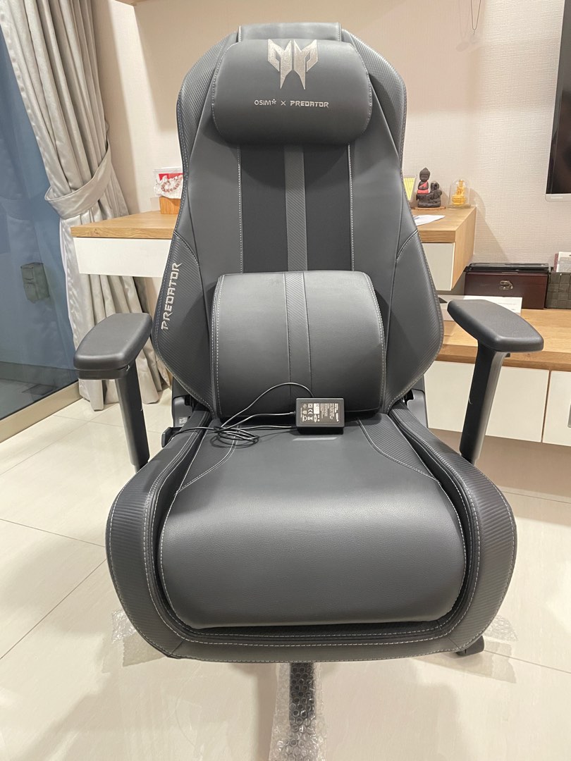 OSIM Predator Massage Gaming Chair, Furniture & Home Living, Furniture ...