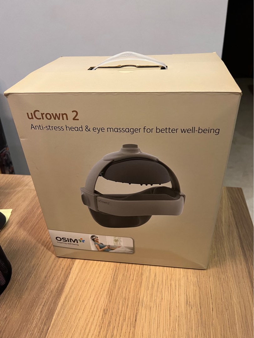 Osim uCrown 2 Head Massager, Health & Nutrition, Massage Devices on Carousell