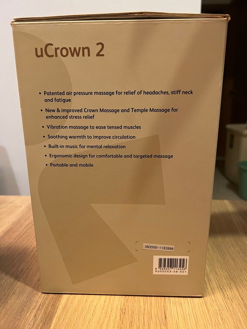 Osim uCrown 2 Head Massager, Health & Nutrition, Massage Devices on Carousell