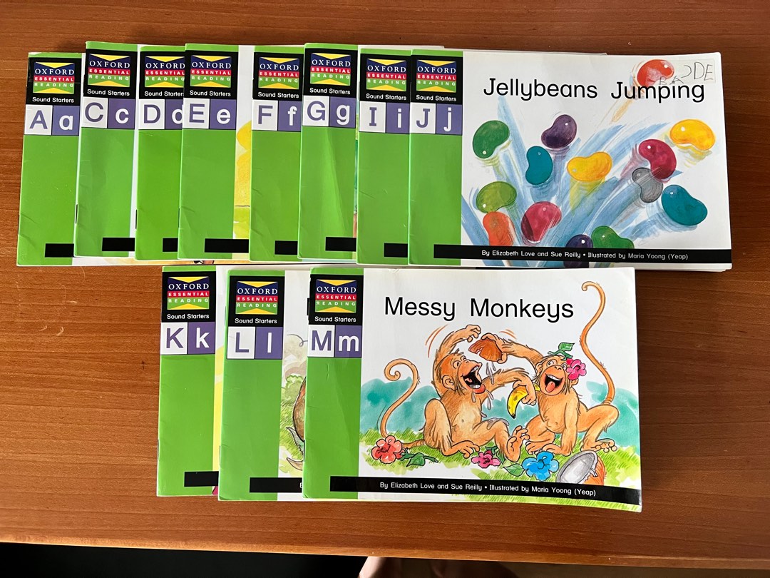 Oxford essential reading sound starters (11 books), 興趣及遊戲, 書本 & 文具, 小朋友 ...