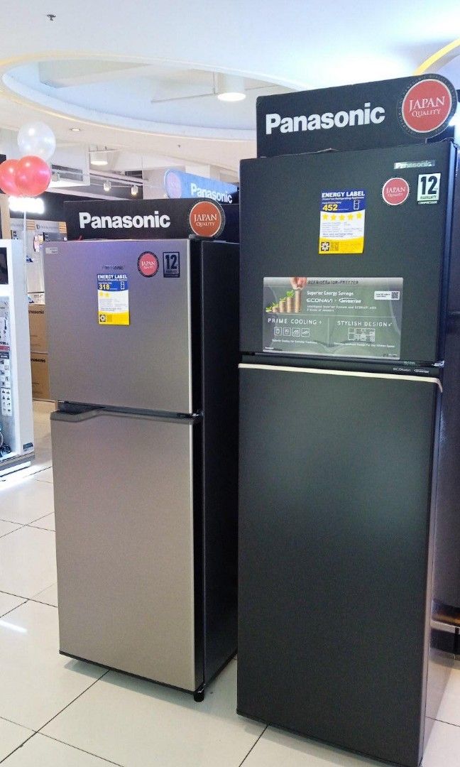 PANASONIC 2 DOOR NO FROST INVERTER REFRIGERATOR, TV & Home Appliances ...