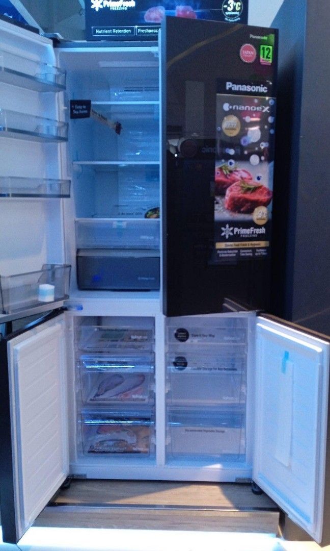 PANASONIC FRENCH DOOR INVERTER REFRIGERATOR, TV & Home Appliances ...