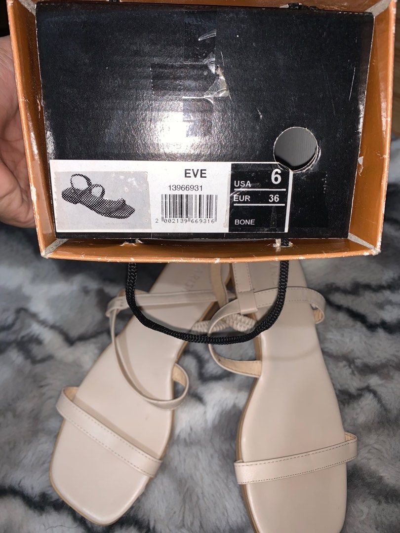 Parisian Sandals - Eve in color bone, Women's Fashion, Footwear, Flats ...