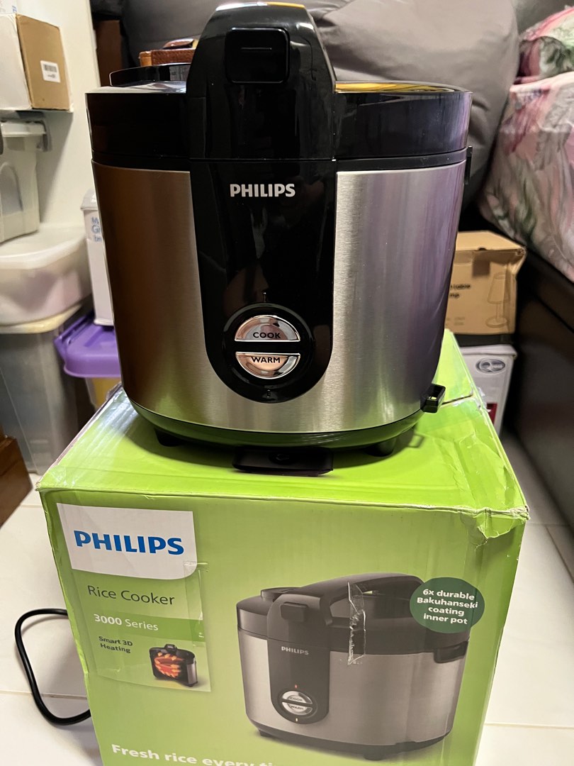 Philips Rice cooker 2L 3000 Series , TV & Home Appliances, Kitchen ...