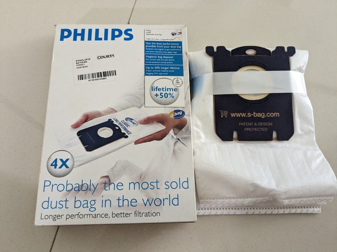 Philips s-bag for vacuum cleaner, TV & Home Appliances, Vacuum Cleaner ...