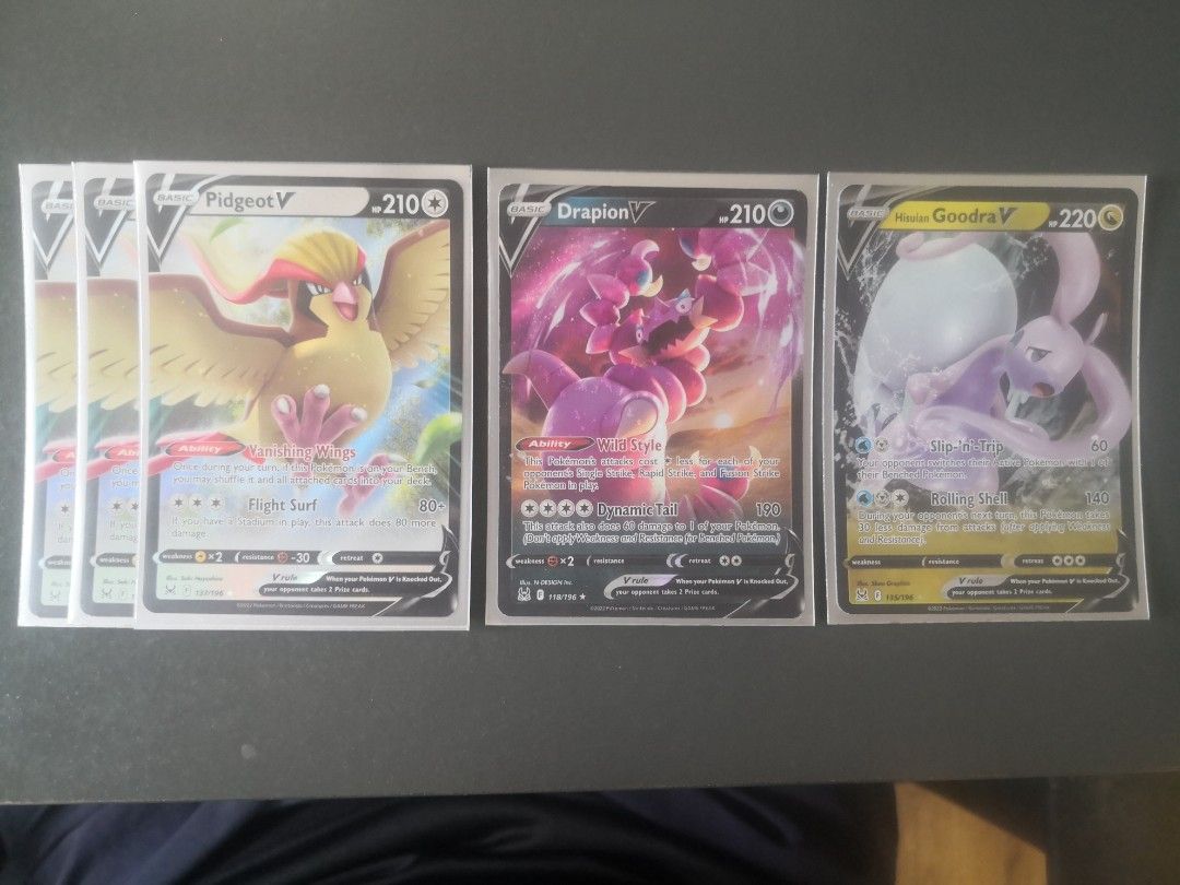 Playable Pokemon Card Game TCG Pokémon V Max Star Meta Deck, Hobbies ...