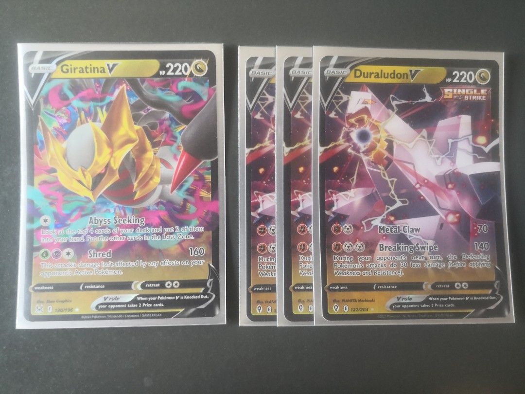 Playable Pokemon Card Game TCG Pokémon V Max Star Meta Deck, Hobbies ...