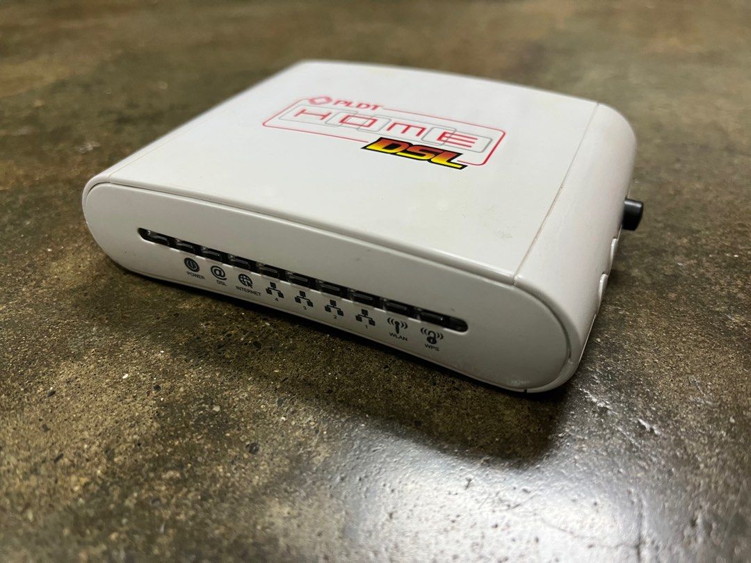PLDT HOME DSL MODEM BAUDTEC RN243R4 WIFI Wired Wireless, Computers ...