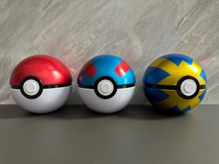 Pokeball Display & Storage - 6 Ball Set, Hobbies & Toys, Toys & Games ...